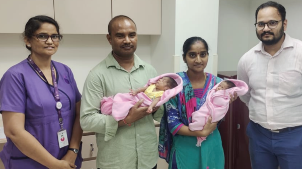 First set of Extra Mile twins from Vizag – The ExtraMile Foundation